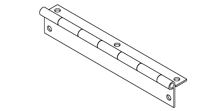 HINGE,CONTROL BOX GUARD - pierce