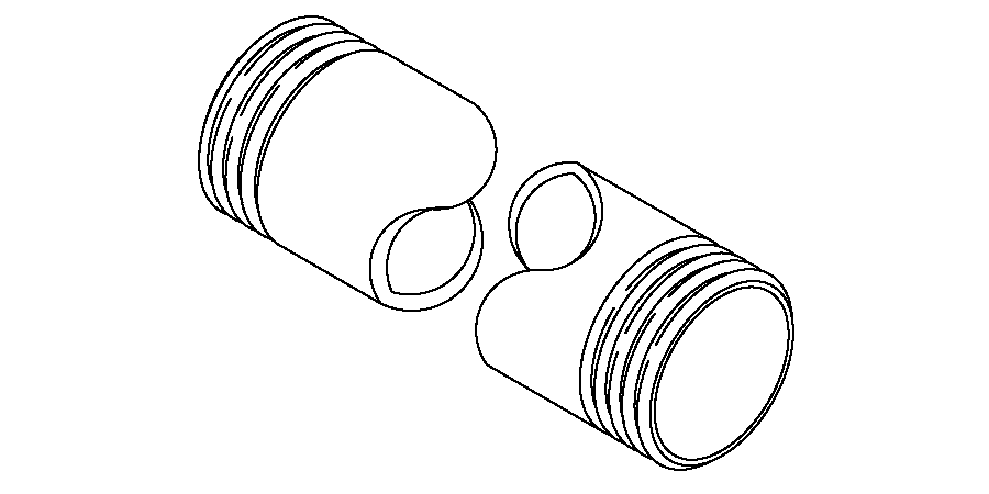 PIPE-TAB-THREAD BOTH ENDS - pierce