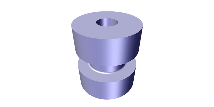 ISOLATOR,H-MOUNT,SILICONE - pierce