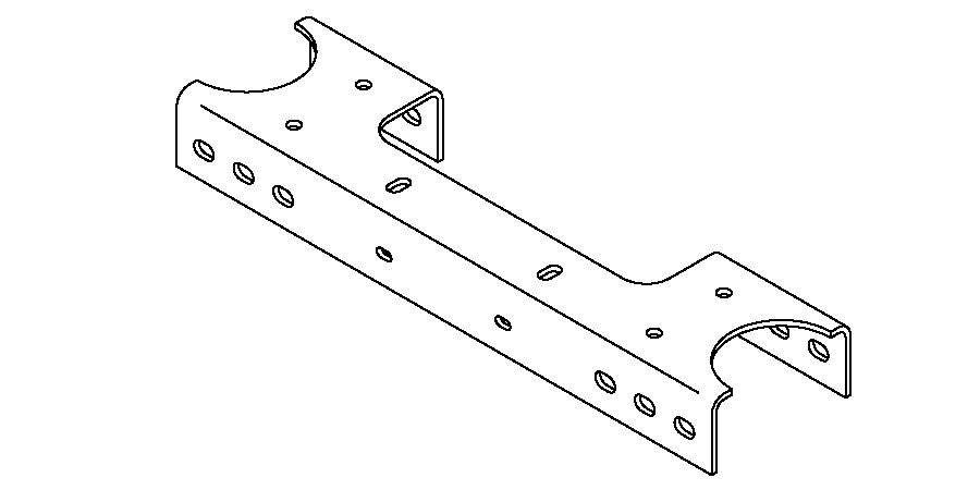 CHANNEL,CROSSMEMBER,CENTER - pierce