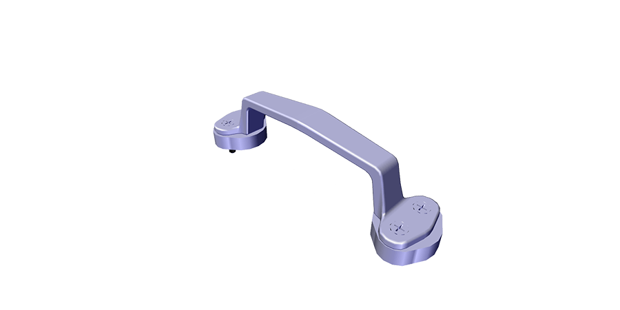 0811-GRAB HANDLE,INSIDE CAB DR - pierce