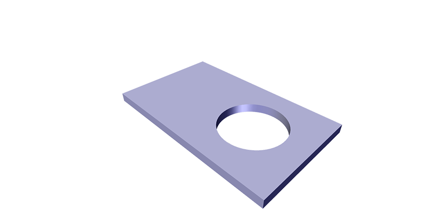 MOUNTING TAB,S/S BEZEL - pierce