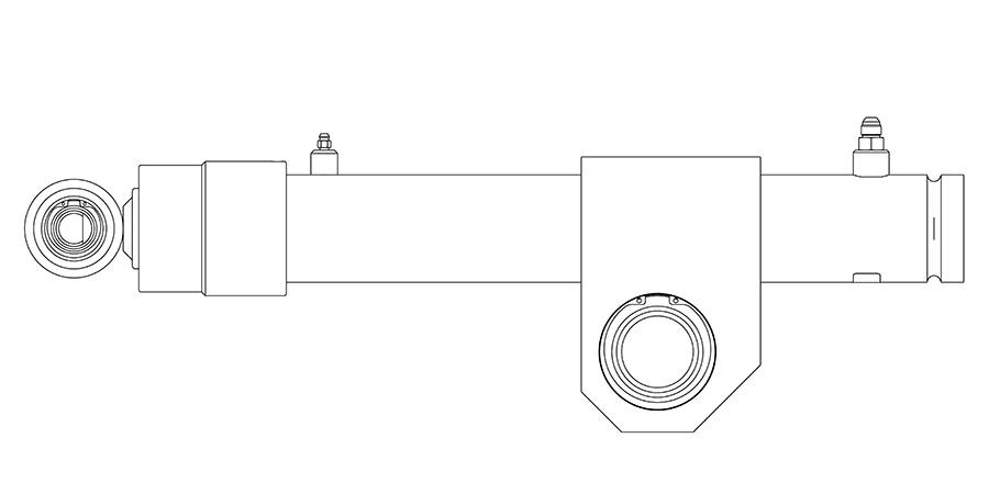 CYLINDER,HYDRAULIC,CAB LIFT - pierce