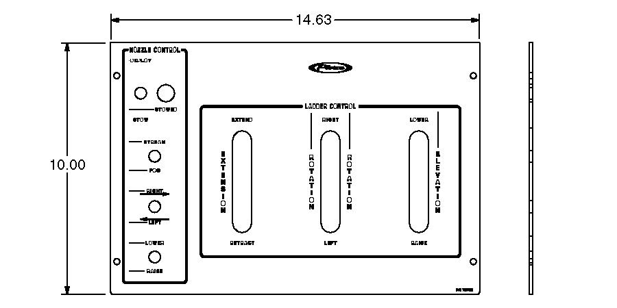 PANEL,LADDER/MONITOR CONTROL - pierce