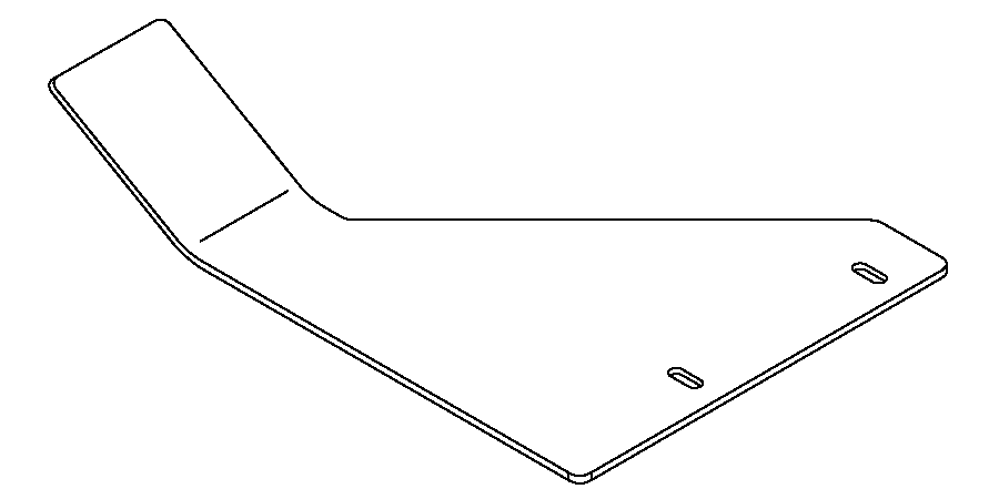 DEFLECTOR,MUDFLAP,DS - pierce