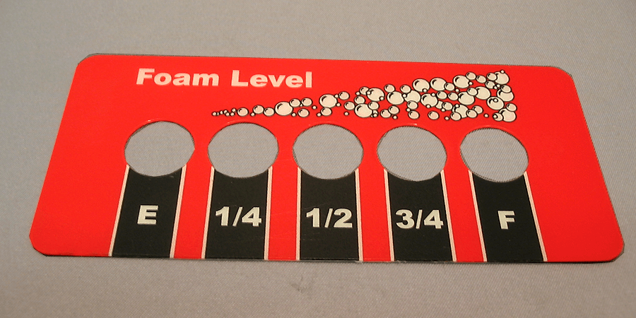 TAG,FOAM LEVEL,C1 - pierce