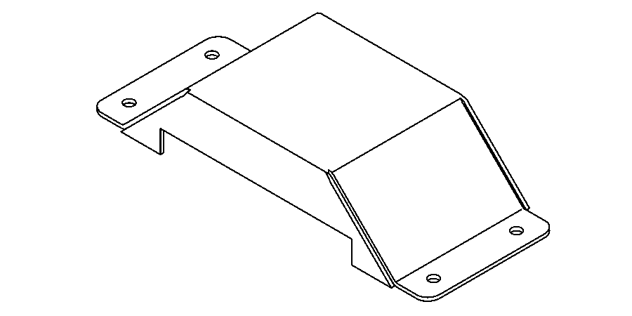 COVER,WATER TANK CRADLE MTG - pierce