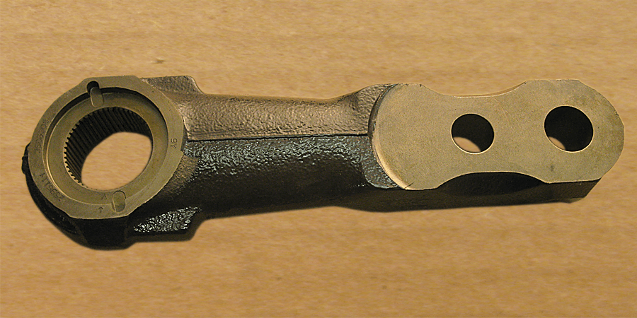 REPLACED,PITMAN ARM,SLAVE - pierce