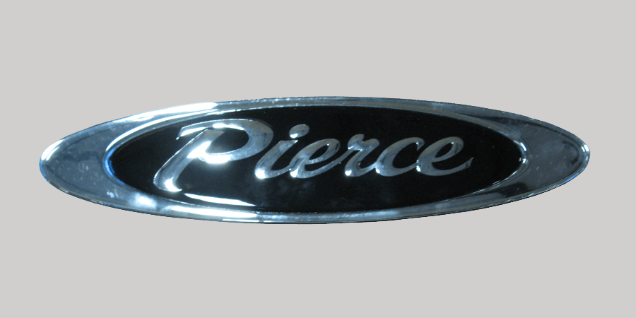 DOMED PIERCE LOGO - pierce