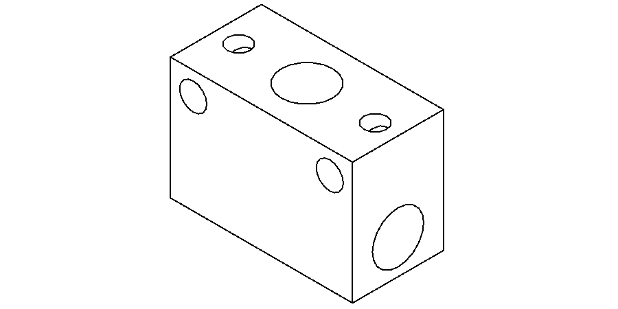 FITTING,#6 TEE BLOCK,A/C - pierce