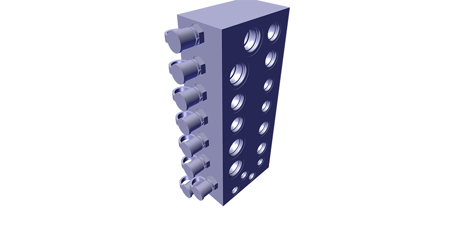 MANIFOLD,HYD,JUNCTION,STC - pierce