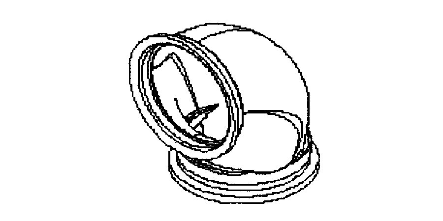 EXHAUST ADAPTER,TURBO,C9 - pierce