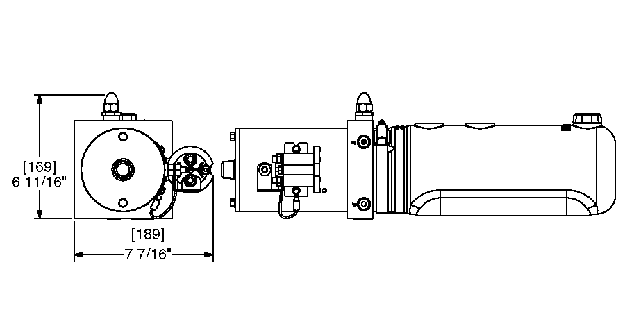 PUMP,12V/HYD,2600PSI - pierce