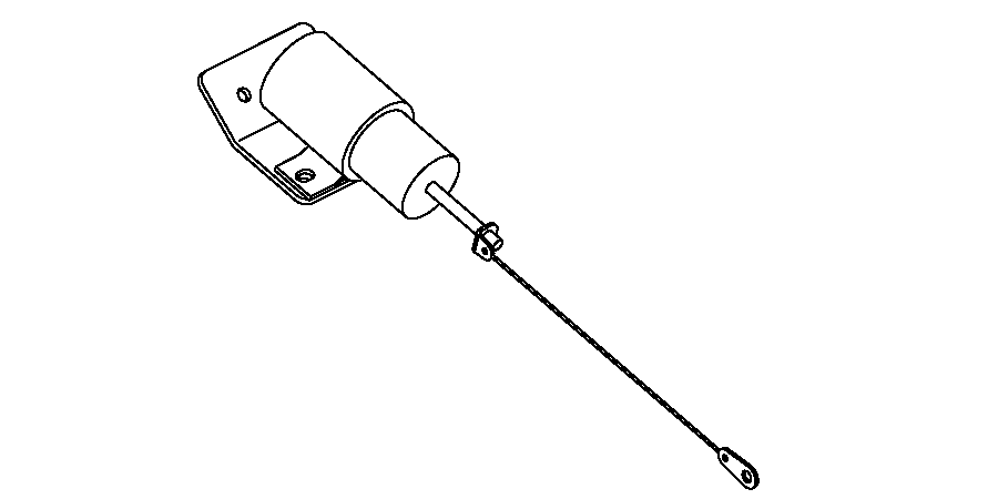 SOLENOID ASSY,CAB STAY ARM - pierce