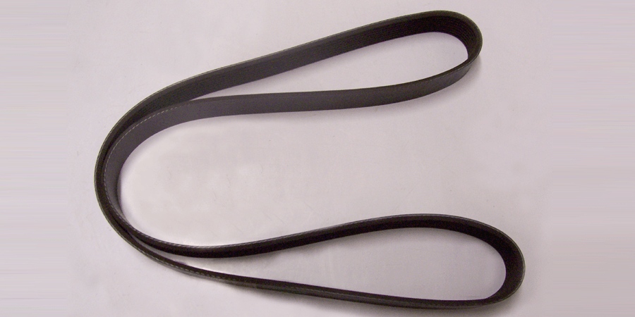 BELT,8K POLY VEE,57.5" LONG - pierce