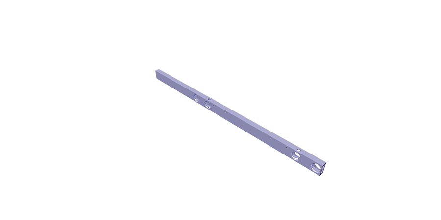 TUBE,BOTTOM,REAR WALL - pierce