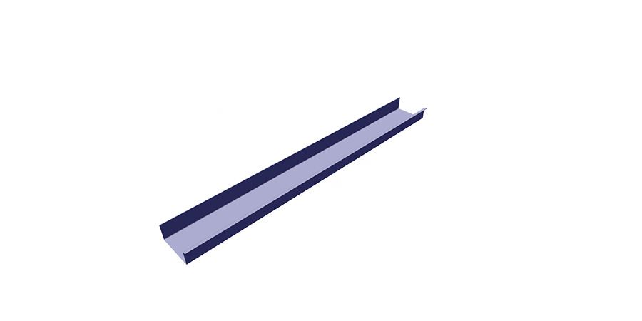 LADDER GUIDE TROUGH,2-SECT,S/S - pierce