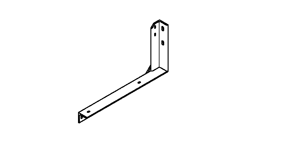 SUPPORT ASSY,BODY MTG,LH - pierce