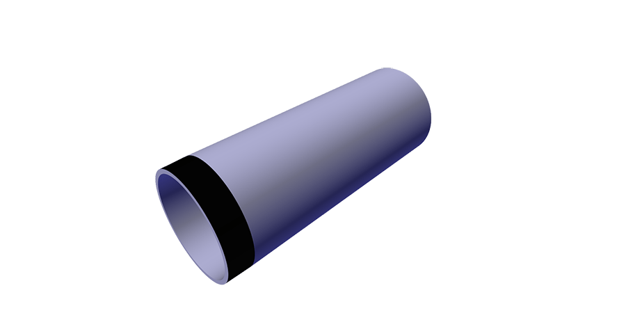 PIPE,SS,5.00,SCH 40,BEV-THD - pierce