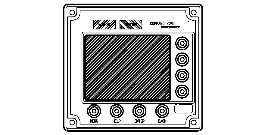 MODULE,DISPLAY,PDM,INT,CZII - pierce
