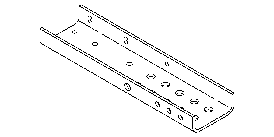 CHANNEL,REINFORCEMENT,LH - pierce