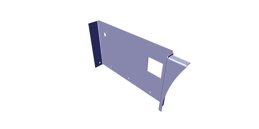 FRAME,STEP BOX,FRONT,LH - pierce