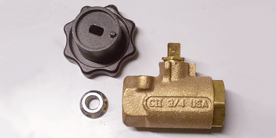 VALVE,DRAIN,.75 C1,QTR TURN - pierce