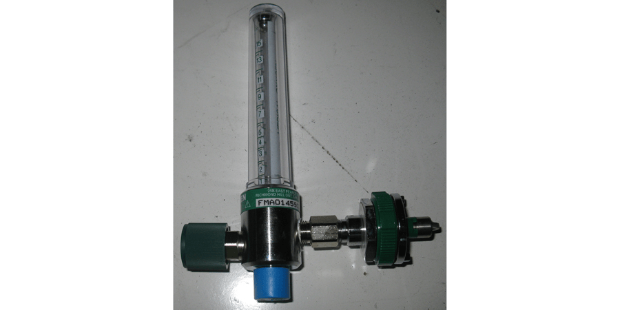 FLOWMETER,OXYGEN,15 LPM - pierce