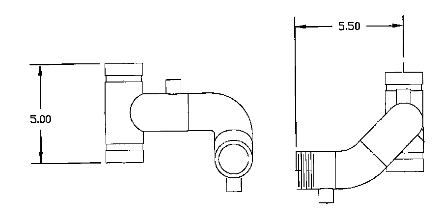 MANIFOLD,FOAM INLET,HUSKY 30 - pierce