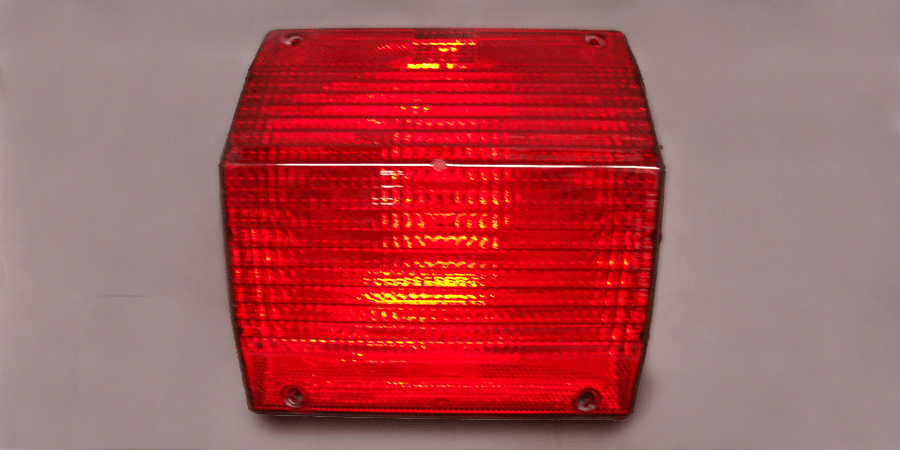 LIGHT ASSY,STOP RED,REAR WRAP - pierce