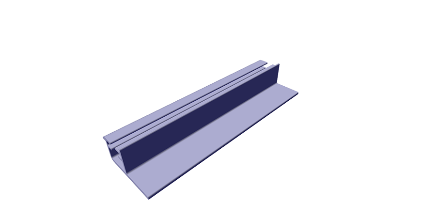 EXTRUSION,HB DIVIDER MTG TRACK - pierce