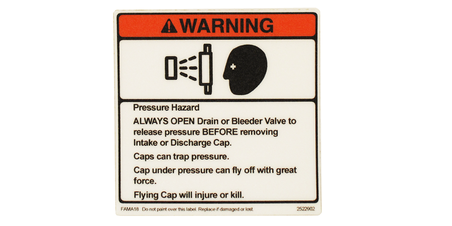 LABEL,SAFETY,CAP RELIEF - pierce