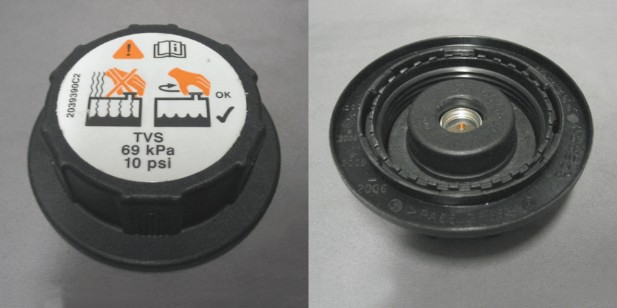 CAP, RADIATOR - pierce