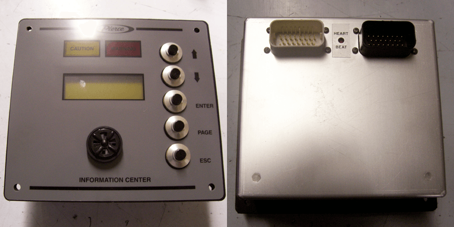 MODULE,DISPLAY,BACK TOP CONN - pierce