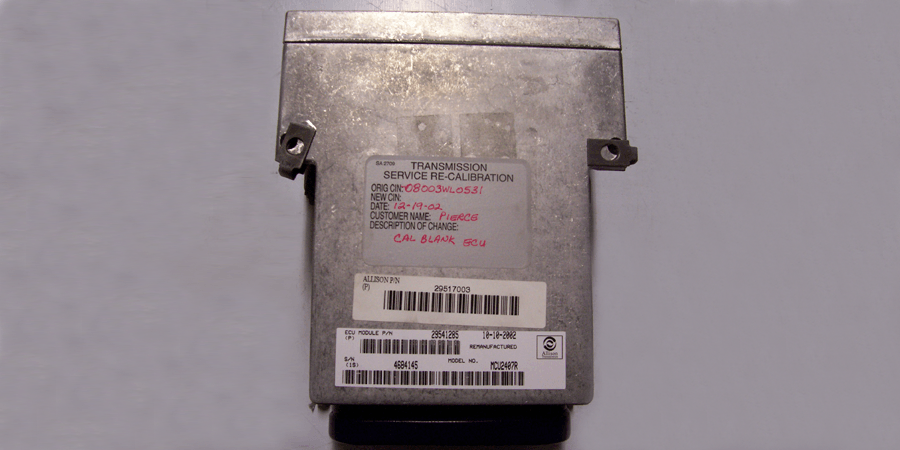 ECU,W/PB SHIFTER 5SPD 2200RPM - pierce