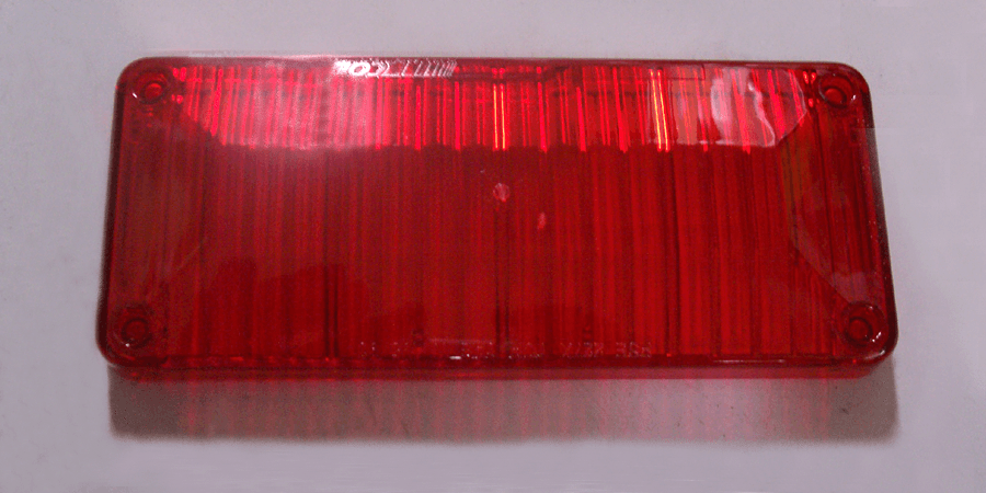 LENS, RED - pierce