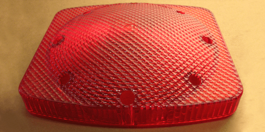 LENS, RED - pierce