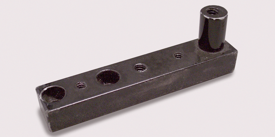 ADAPTER BLOCK ASSY,THROTLE ARM - pierce
