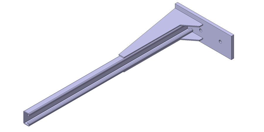 BRACKET,LADDER,CATWALK MNT - pierce