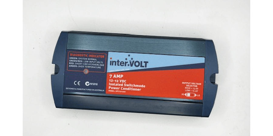 POWER CONDITIONER,12-12 VDC,7A - pierce