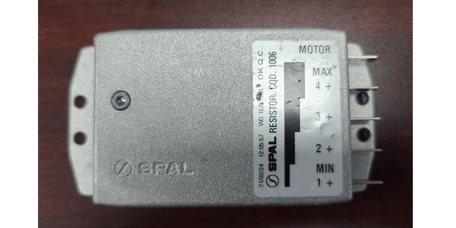 RESISTOR,4 SPEED,SPAL - pierce