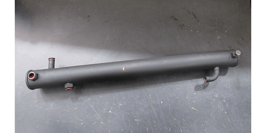COOLER,2.12 DIA X 24.50 LG - pierce