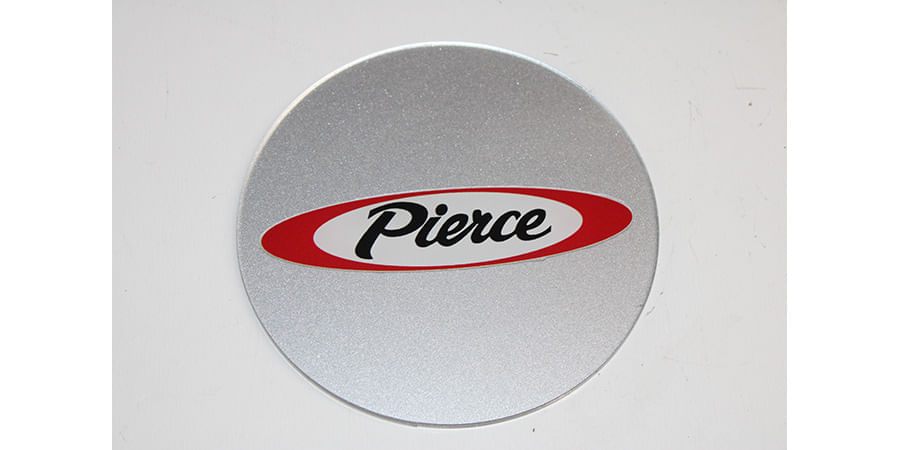 COVER PLATE,ROUND HUB,PLASTIC - pierce