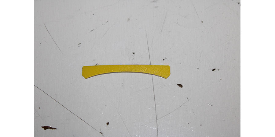 TAG,YELLOW,TMB KNOB,TOP - pierce